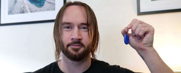 Jacob Riggs, founder of Fobber challenges the RFID monopoly