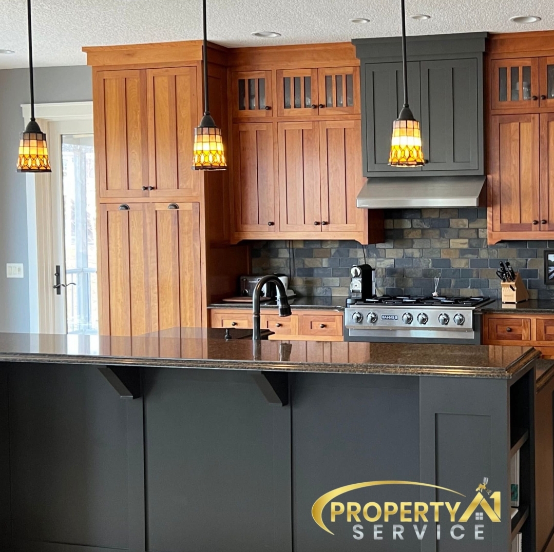 Property A1 Service's Innovative Cabinet Refinishing Solutions